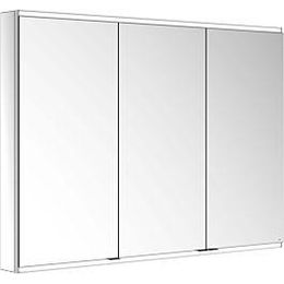 KEUCO Royal Modular 2.0 Spiegelschrank 800321131000300 1300 x 900 x 120 mm, 1 Steckdose, 1 Doppel-USB-Ladestelle, Wandvorbau, 3-türig, DALI