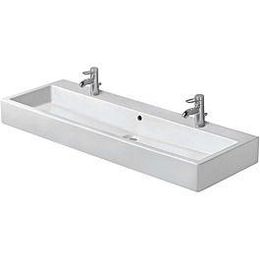 Duravit Vero Waschtisch 0454120000 1200 mm, mit Überlauf, 1 Hahnloch, weiss