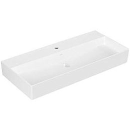 Villeroy & Boch Villeroy und Boch Villeroy & Boch Memento 2.0 Waschtisch 4A221H01 100 x 47 cm, weiß alpin, mit Hahnloch, ohne Überlauf