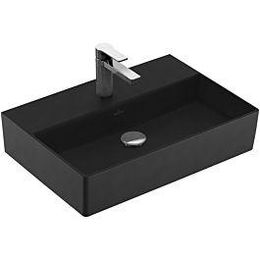 Villeroy & Boch Villeroy und Boch Villeroy & Boch Memento 2.0 Waschtisch 4A2261S5 60 x 42 cm, Ebony C-plus, mit Hahnloch, ohne Überlauf