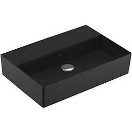 Villeroy & Boch Villeroy und Boch Villeroy & Boch Memento 2.0 Waschtisch 4A226FS5 60 x 42 cm, Ebony C-plus, ohne Hahnloch, ohne Überlauf