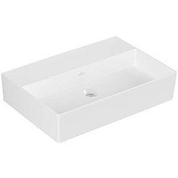 Villeroy & Boch Villeroy und Boch Villeroy & Boch Memento 2.0 Waschtisch 4A2263R1 60 x 42 cm, weiß alpin C-plus, ohne Hahnloch, ohne Überlauf