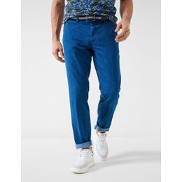 Eurex By Brax Herren Flatfronthose Style JOHN, Jeansblau, Gr. 30