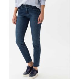 Brax Damen Röhrenjeans Style ANA, Blau, Gr. 34