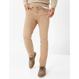 Brax Herren Five-Pocket-Hose Style CHUCK, Beige, Gr. 30/32