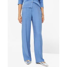 Brax Damen Palazzohose Style MAINE, Blau, Gr. 34