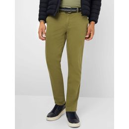 Brax Herren Flatfronthose Style EVANS, moos, Gr. 23