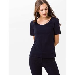 Brax Damen Shirt Style CORA, Blau, Gr. 34