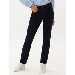 Brax Damen Five-Pocket-Hose Style CAROLA CLEAN DARK BLUE, denim dunkelblau, Gr. 38L