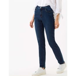 Brax Damen Five-Pocket-Hose Style CAROLA, denim blau, Gr. 34L