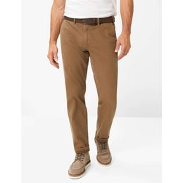 Eurex By Brax Herren Flatfronthose Style JÖRN, Beige, Gr. 25