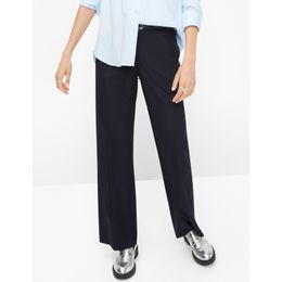 Brax Damen Palazzohose Style MAINE, Blau, Gr. 34