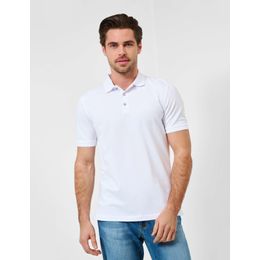 Brax Herren Poloshirt Style PETE, Weiß, Gr. L