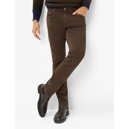 Brax Herren Five-Pocket-Hose Style CHUCK, Braun, Gr. 30/32