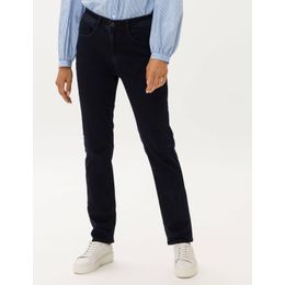 Brax Damen Five-Pocket-Hose Style MARY CLEAN DARK BLUE, denim dunkelblau, Gr. 42
