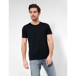 Brax Herren Shirt Style TONY, Schwarz, Gr. L