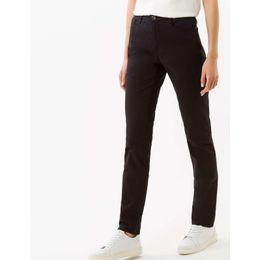 Brax Damen Five-Pocket-Hose Style CAROLA, perma schwarz, Gr. 40L