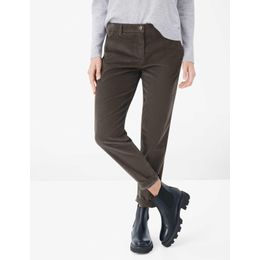 Brax Damen Chino Style MEL S, Grau, Gr. 34