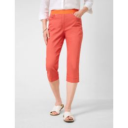 Raphaela by Brax Damen Schlupfhose Style PAMINA CAPRI, Orange, Gr. 40