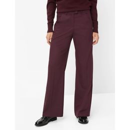 Brax Damen Palazzohose Style MAINE, Beere, Gr. 46