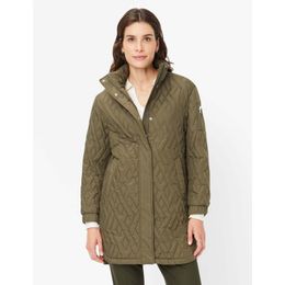 Brax Damen Steppmantel Style TOKIO, Khaki, Gr. 34