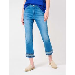 Brax Damen Five-Pocket-Hose Style MARY S, Blau, Gr. 32