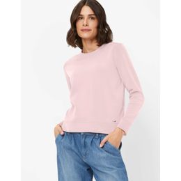 Brax Damen Sweatshirt Style BO, Rosé, Gr. 34