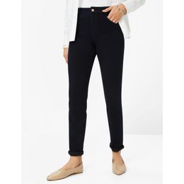 Brax Damen R&ouml;hrenjeans Style SHAKIRA CLEAN BLUE BLACK, denim dunkelblau, Gr. 36K