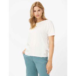 Brax Damen Shirt Style CAELEN, Cremefarben, Gr. 34