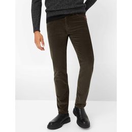 Brax Herren Hose Style CADIZ, Khaki, Gr. 32/32