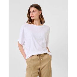 Brax Damen Shirt Style RACHEL, Weiß, Gr. 34