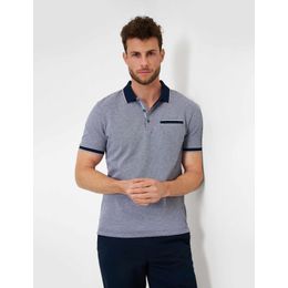 Brax Herren Poloshirt Style PADDY, Dunkelblau, Gr. M