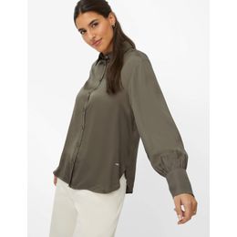 Brax Damen Hemd Style VIC, Khaki, Gr. 36