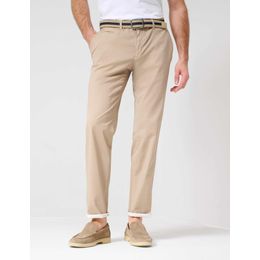 Brax Herren Flatfronthose Style FABIO, Beige, Gr. 33/32