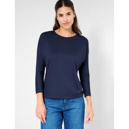 Brax Damen Shirt Style CHARLENE, Blau, Gr. 34