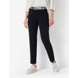 Brax Damen Chino Style MARON S BLACK, schwarz, Gr. 48K