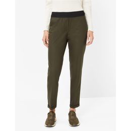 Brax Damen Hose Style MARON S, Khaki, Gr. 32