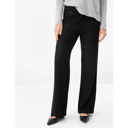 Brax Damen Palazzohose Style MAINE, Schwarz, Gr. 34