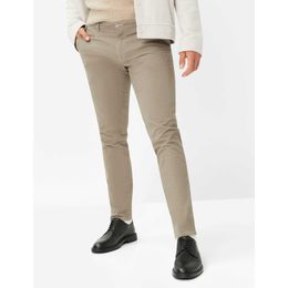 Brax Herren Flatfronthose Style FABIO, Beige, Gr. 30/32