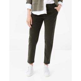 Brax Damen Chino Style MEL S, Khaki, Gr. 40