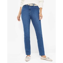 Raphaela by Brax Damen Five-Pocket-Hose Style LORA, denim blau, Gr. 36