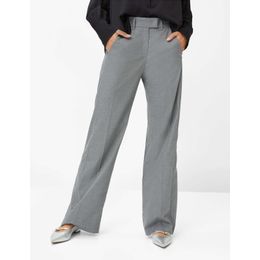 Brax Damen Palazzohose Style MAINE, Grau, Gr. 36