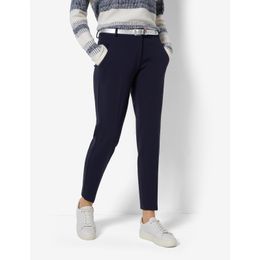 Brax Damen Chino Style MARON S NAVY, dunkelblau, Gr. 42