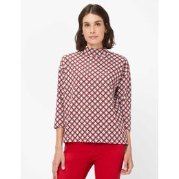 Brax Damen Shirt Style CINDY, Rot, Gr. 34