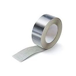 Coroplast Alu Klebeband 788001 für alukaschierte Rohrisolierung, 50mm, Rolle a 100 mtr, ähnlich wie Rockwool