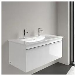 Villeroy & Boch Villeroy & Boch Venticello Waschtisch 4104AKR1 100x50 cm, weiss Ceramicplus, 2 Hahnlöcher