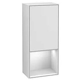 Villeroy & Boch Villeroy und Boch Finion Seitenschrank G550MTMT 41,8cm, rechts, Emotion, Regal unten White Matt, White matt lacquer