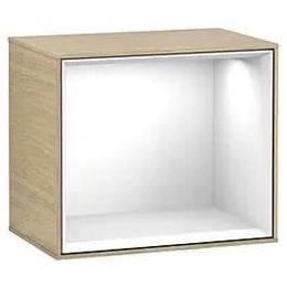 Villeroy & Boch Villeroy und Boch Finion Regalmodul G580GFPC 41,8x35,6x27cm, Emotion, Regal Glossy White, Oak Veneer