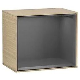 Villeroy & Boch Villeroy und Boch Finion Regalmodul G580GKPC 41,8x35,6x27cm, Emotion, Regal Antracite Matt, Oak Veneer