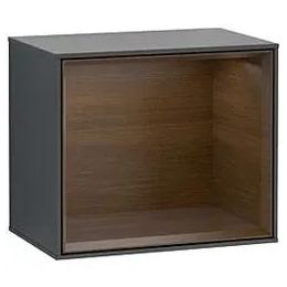 Villeroy & Boch Villeroy und Boch Finion Regalmodul G580GNHG 41,8x35,6x27cm, Emotion, Regal Walnut Veneer, Midnight Blue Matt Lacquer